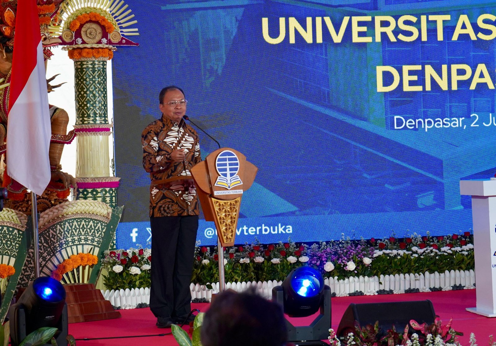 Gubernur Koster Resmikan Gedung Baru UT Denpasar | Informasi Seputar Bali